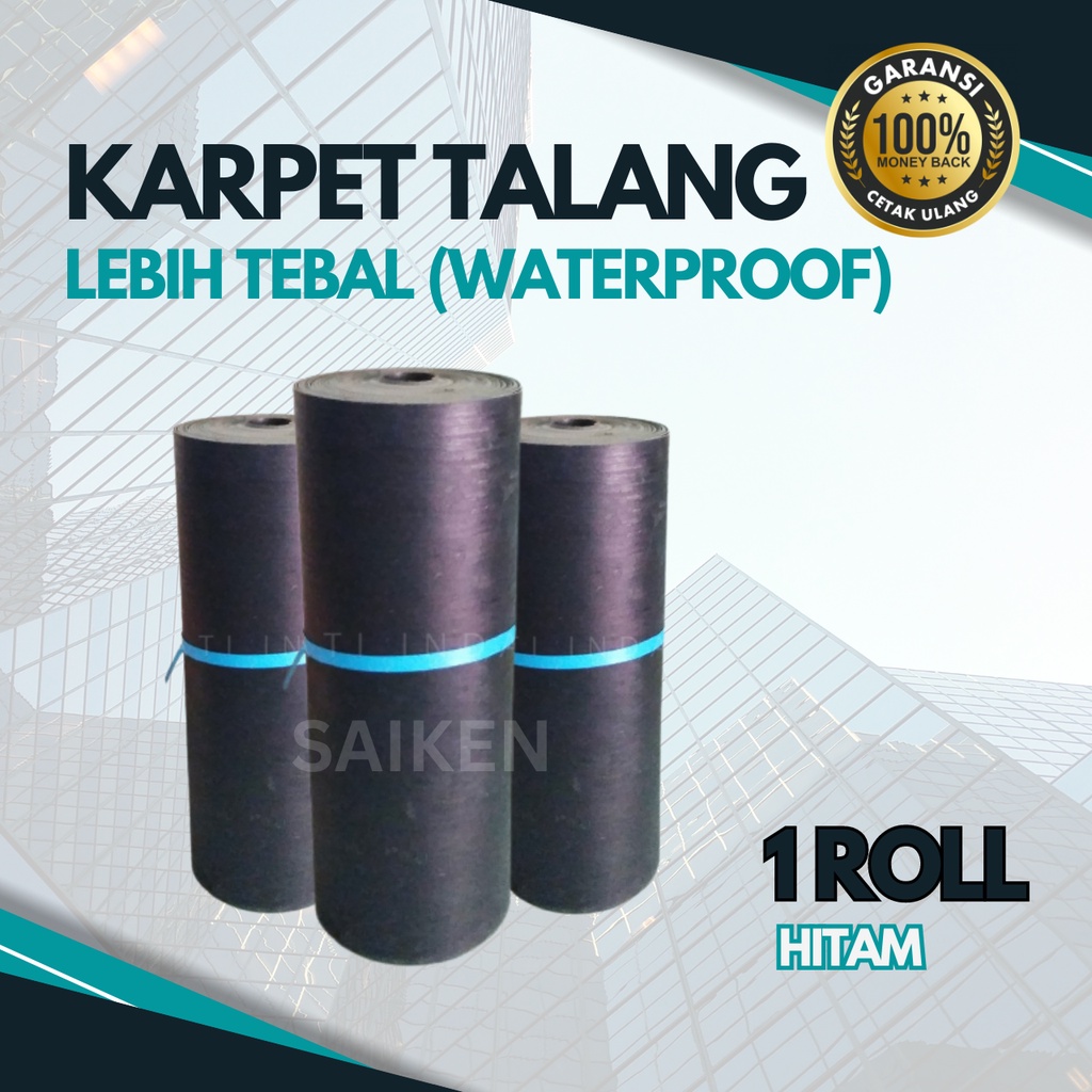 Jual Karpet Talang Hitam 1 roll lebar 90cm | Shopee Indonesia