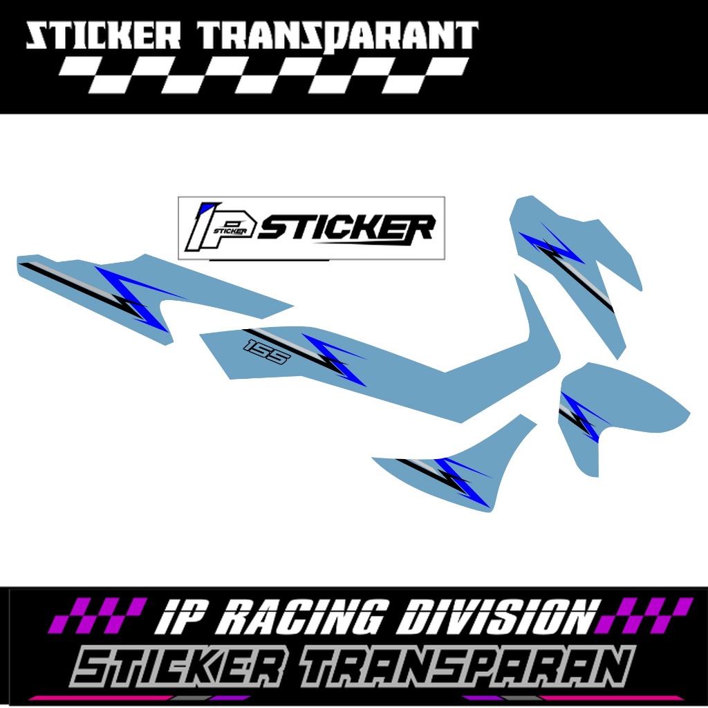 Jual STICKER STRIPING TRANSPARAN NMAX NEW TUNDER STICKER TRANSPARANT ...