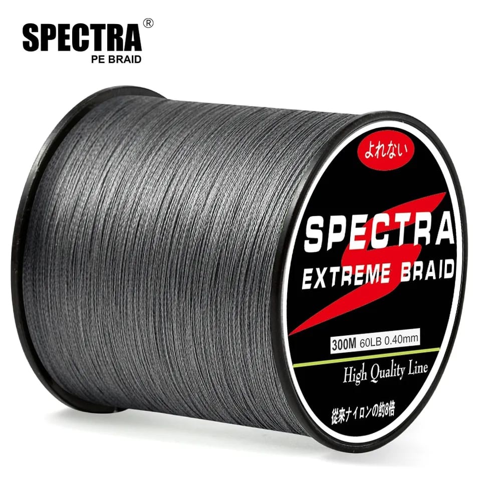 Jual SPECTRA Senar Benang Tali Pancing PE 4 Extreme Braid 300 500 Meter ...