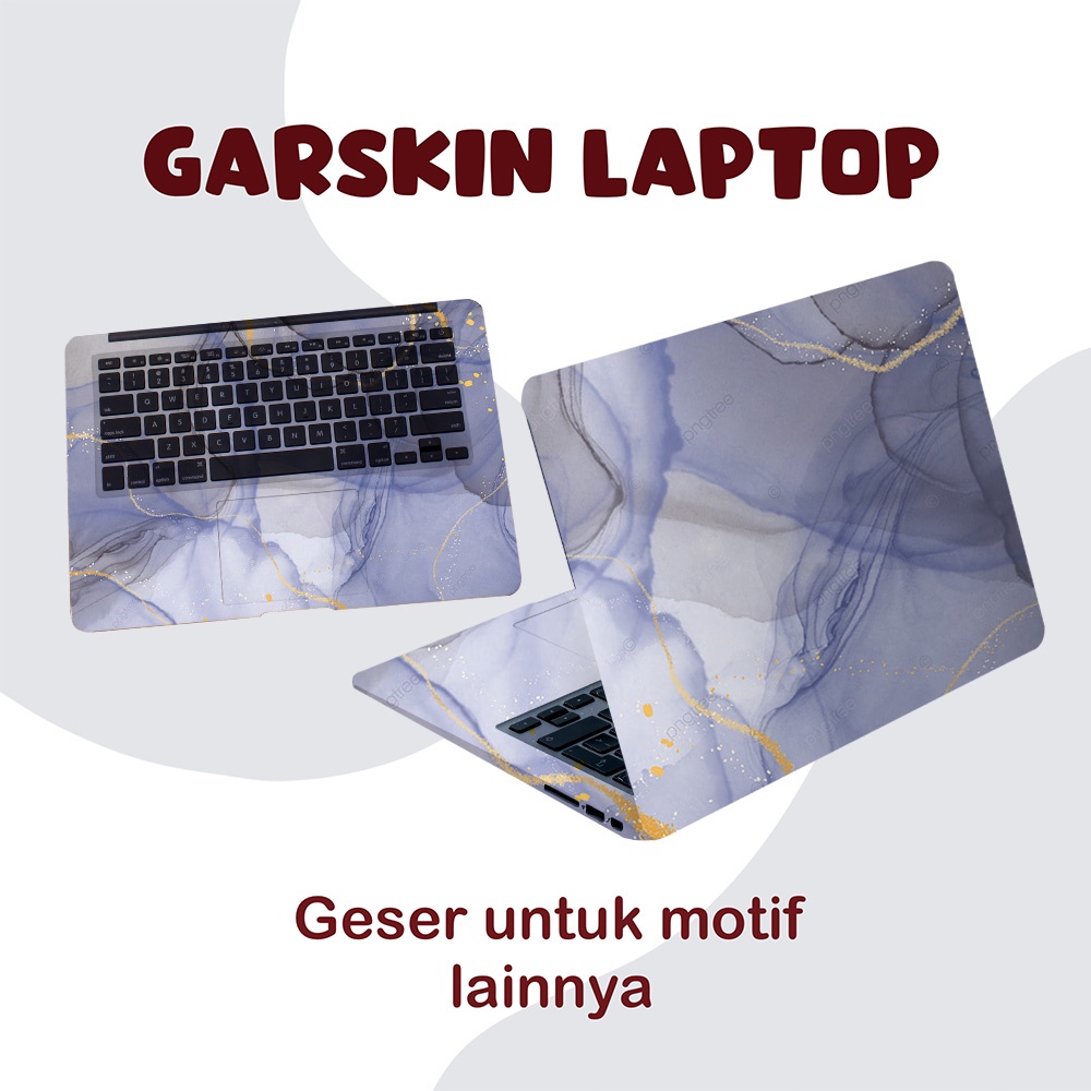 Jual Multi Stiker Laptop Motif Marmer Cover Protector Notebook Skin ...