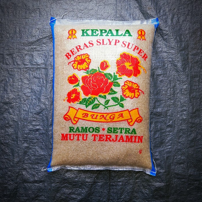 Jual Beras Murah! Putih Setra Ramos Cap Bunga - Ukuran 5kg - BUNGA 5 LT ...