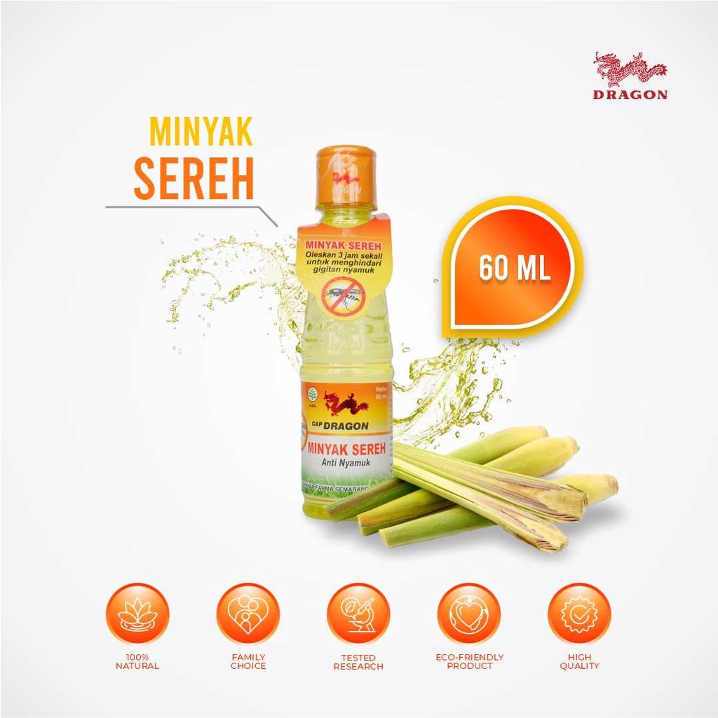 Jual Dragon Minyak Sereh 60 ml | Shopee Indonesia