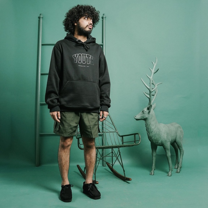 Jual UNKL347 Jacket Hoodie Hitam Model Simpel Bahan Fleece YOTT ...