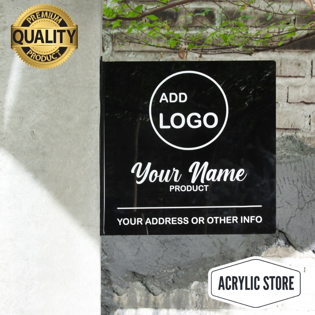 Jual PAPAN NAMA AKRILIK - sign akrilik outdoor - acrylic sign - signage ...