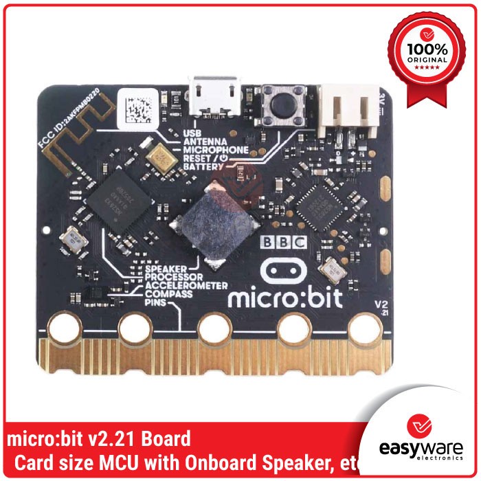 Jual micro:bit v2 Board BBC micro:bit v2.2- card-sized microcontroller ...