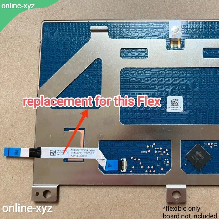 Jual kabel flexible Touchpad trackpad DELL Precision 5550 5560 5570 ...