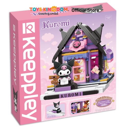 Jual Toys Kingdom Keeppley Hello Kitty Street Scene Kuromi Astrologer ...