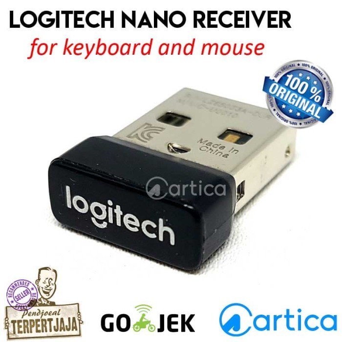 Jual Logitech Nano Receiver for Keyboard Mouse | Shopee Indonesia