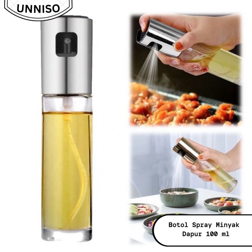 Jual UNNISO - Botol Spray Minyak Dapur 100 Ml | Shopee Indonesia