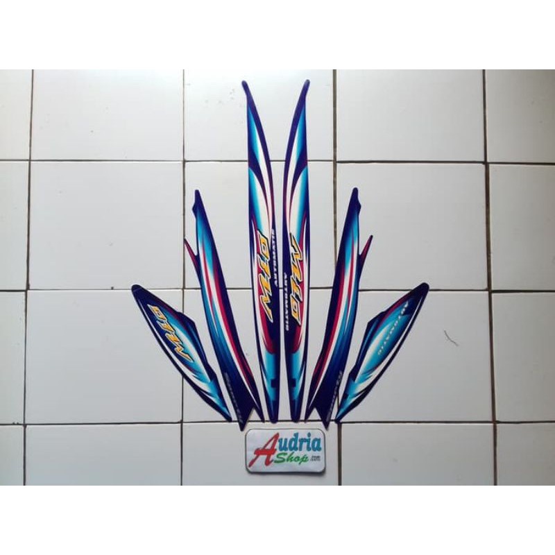 Jual striping mio tahun 2007 warna biru | Shopee Indonesia