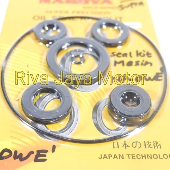 Jual Seal Kit Oil Sil Set Komplit Grand, Supra Lama Supra X Fit Lama Fit New Legenda Revo Lama ...