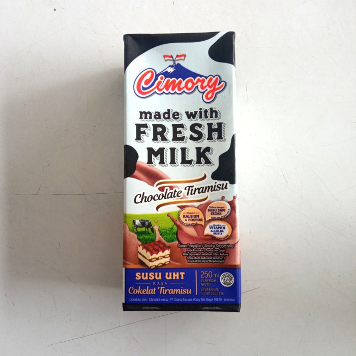 Jual CIMORY UHT MILK CHOCOLATE TIRAMISU 250 GR | Shopee Indonesia