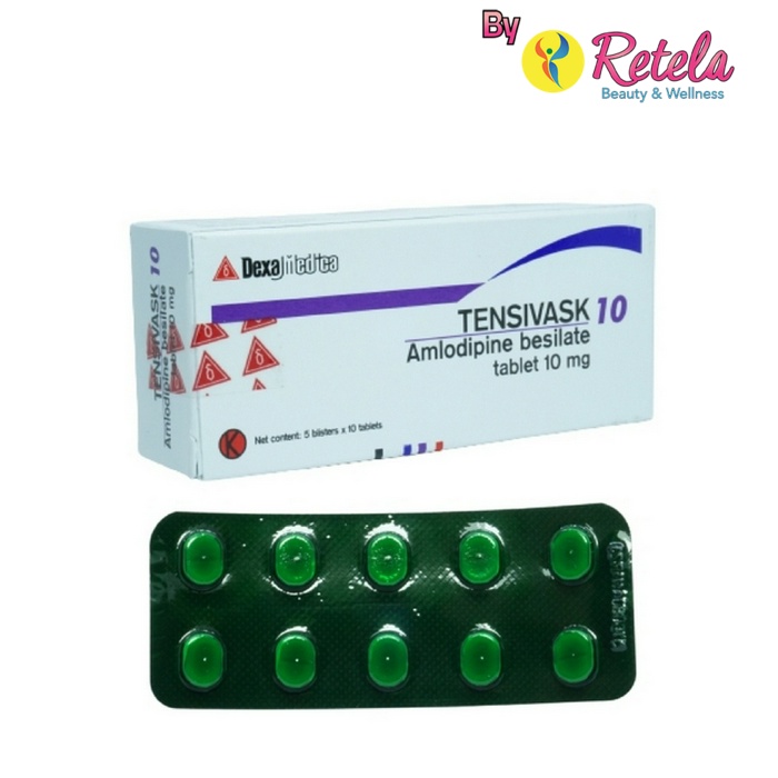 Jual Tensivask 10Mg 1 Strip Isi 10 Tablet | Shopee Indonesia