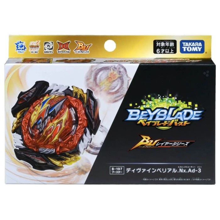 Jual Beyblade Burst BU Divine Belial Nexus Adventure 3 Takara Tomy | Shopee Indonesia