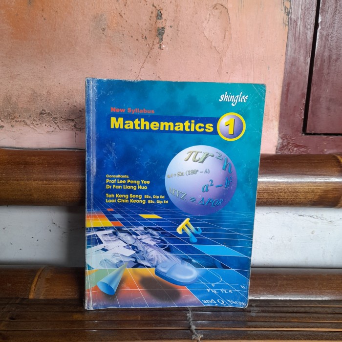 Jual ASLI BUKU Import New Syllabus Mathematics 1 By Prof Lee Peng Yee ...