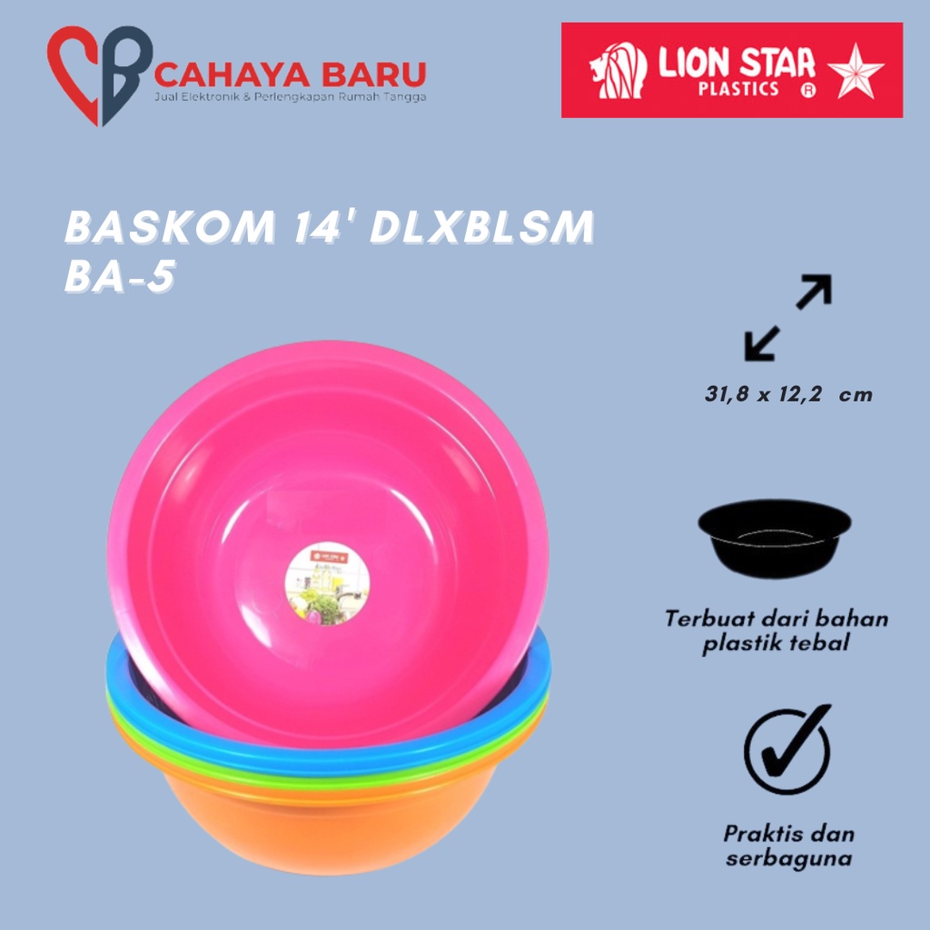Jual LION STAR BASKOM 14' DLXBLSM BA-5 (GO-SEND) | Shopee Indonesia