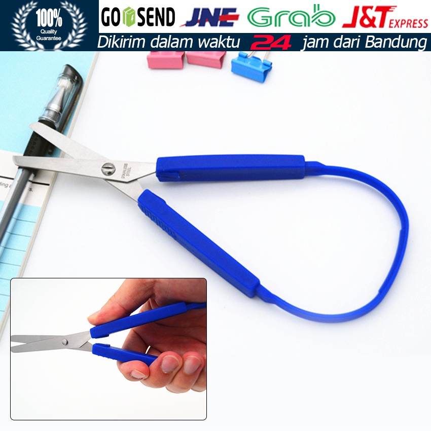 Jual Loop Scissor Stainless Steel Grip / Gunting Nyaman Alat / Pemotong ...