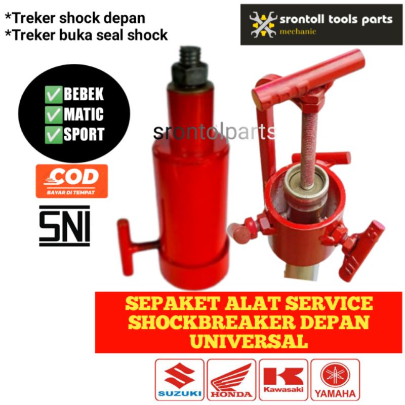 Jual SATU PAKET alat service shockbreaker depan treker seal shockbreaker treker buka kancing ...