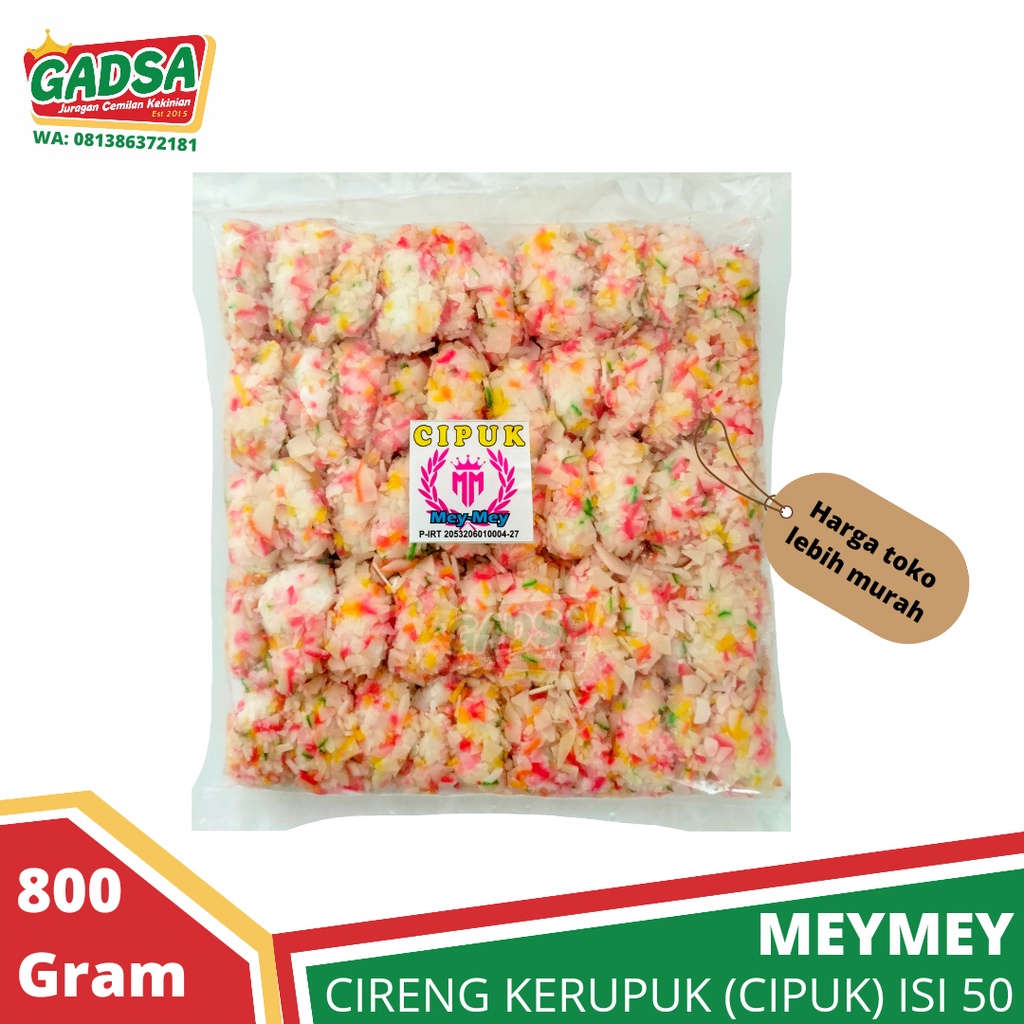 Jual Cireng Kerupuk Cipuk isi 50 | Shopee Indonesia