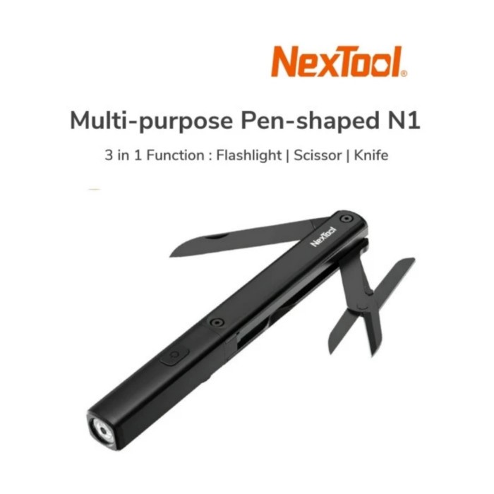 Jual Nextool Multi-purpose Pen Shaped Tool N1 3 in 1 Flashlight ...