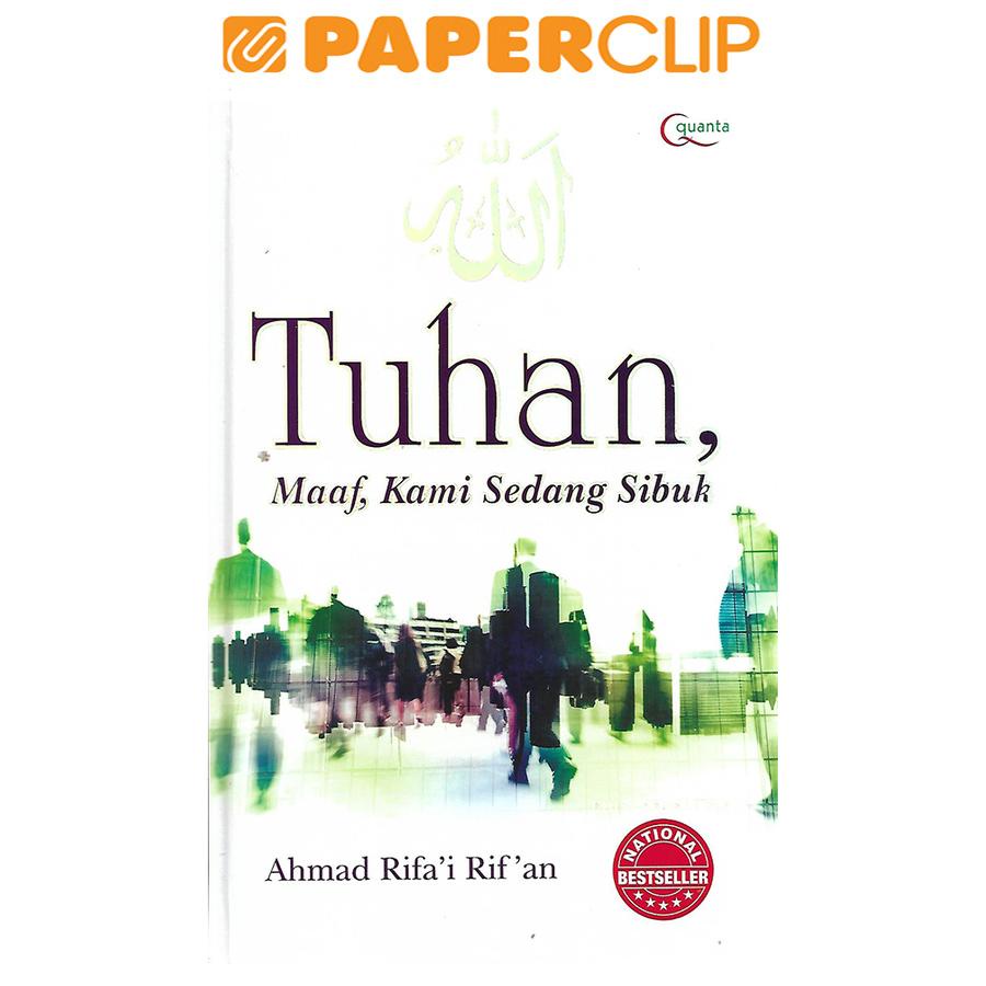 Jual TUHAN ,MAAF KAMI SEDANG SIBUK (EDISI EKSKLUSIF) | Shopee Indonesia