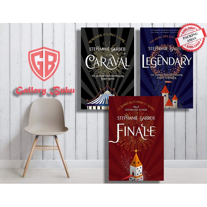 Jual Caraval Series : Caraval, Legendary, Finale (Bahasa Indonesia) - Caraval | Shopee Indonesia
