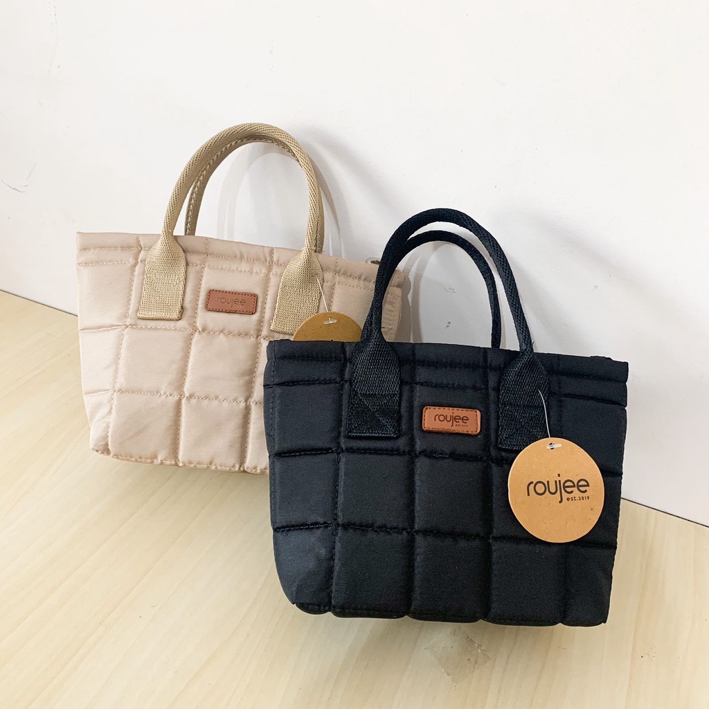 Jual ROUJEE BAG QUILL MINI PUFFY BAG TAS SELEMPANG PILLOW BAG ...