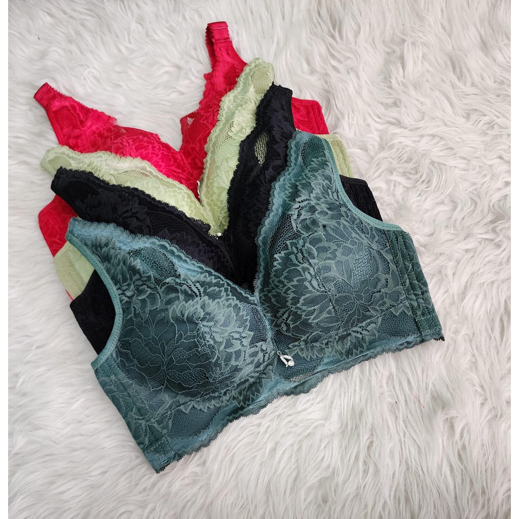 Jual Bra Wanita Tanpa Kawat Busa Sedang Cup B Size 34-40 Kait 3 Bra ...