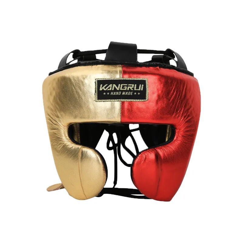 Jual Head guard Boxing Kangrui elit Metal metallic head gear ...