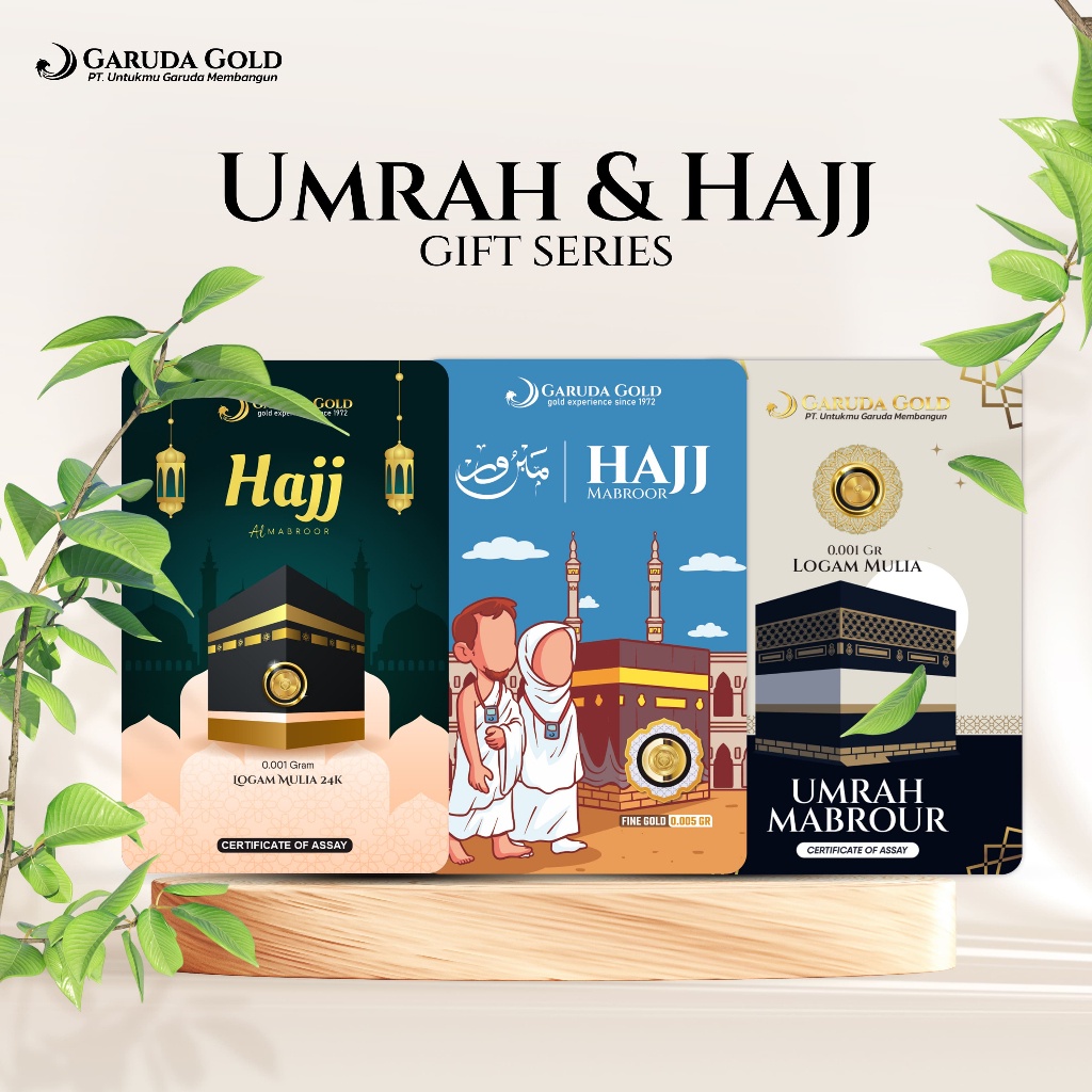 Jual Gift Series Garuda Gold Edisi Haji & Umrah Emas Murni Logam mulia ...