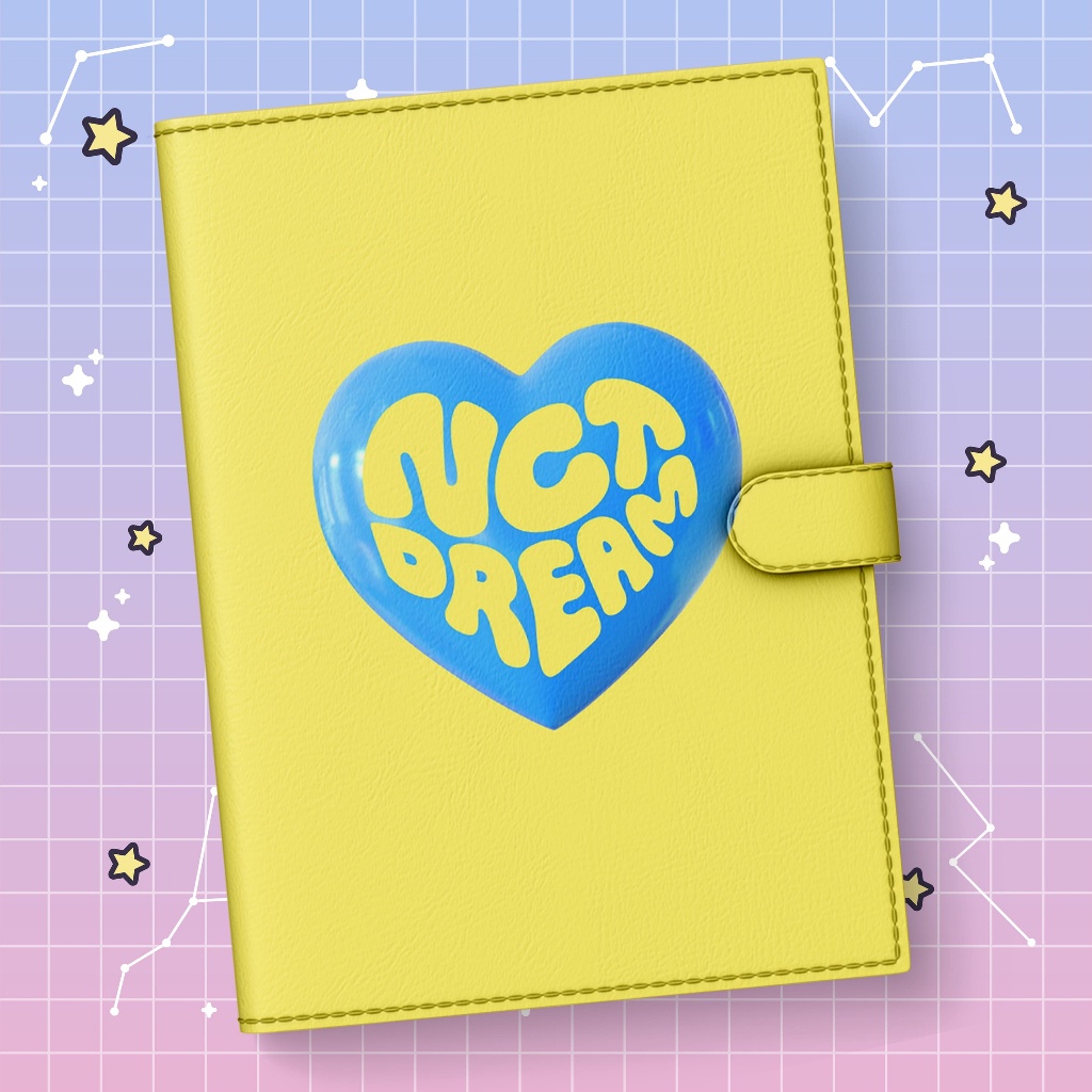 Jual Binder Notebook Tema NCT Dream Ukuran B5-A5-A6 Bahan Kulit ...