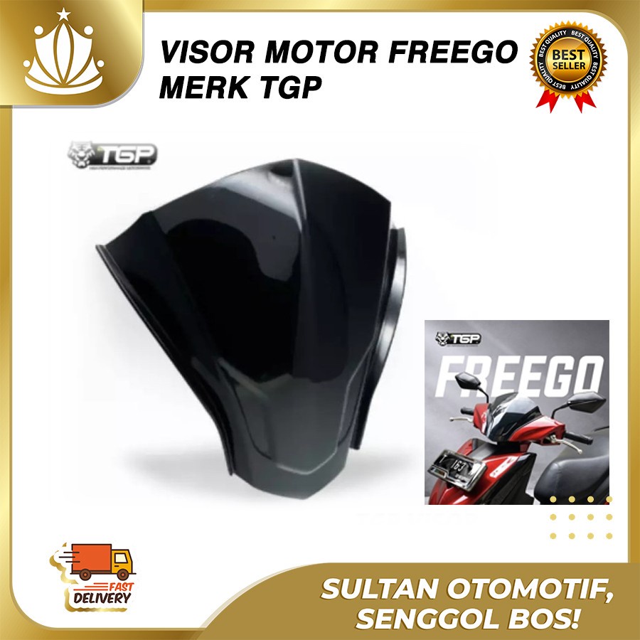 Jual Visor YAMAHA FREEGO New Model / Windshield FREEGO Presisi Fit Merk ...