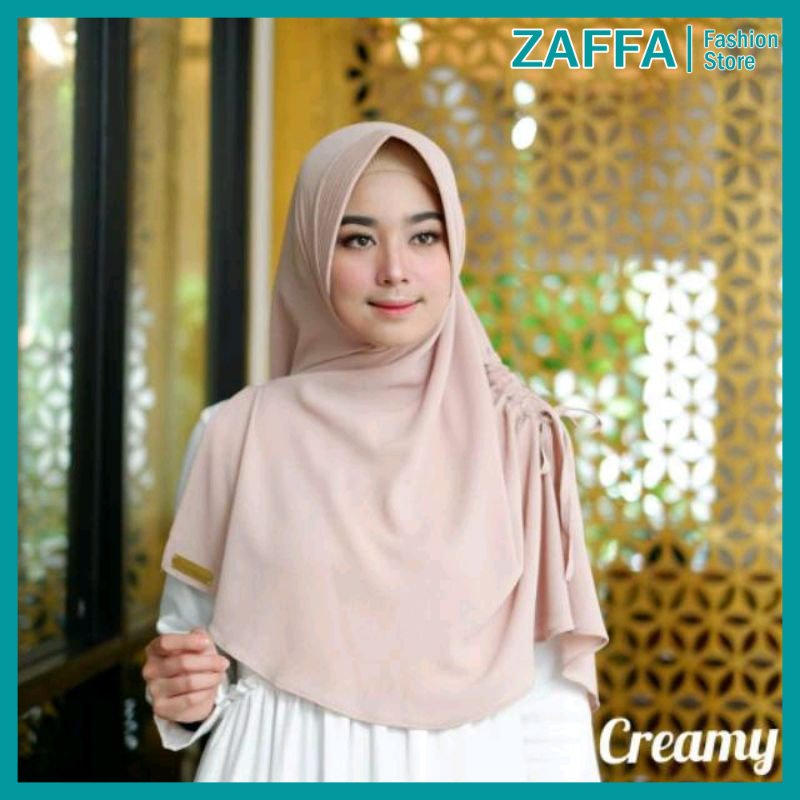 Jual Shofiyah Khimar / Serut Haura Nadrah / Serut Fatimah / Khimar Belah Samping / Khimar Aisyah ...