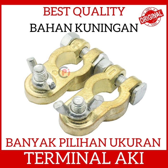 Jual Terminal Kepala Aki Accu Acu Baterai Mobil Bahan Kuningan N70 N50 ...