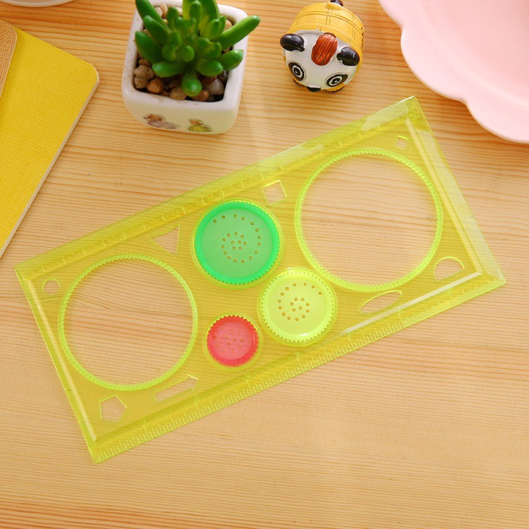 Jual Shope.holic TKK 50084 Garisan Rotary Bunga - Pattern Ruler Design ...