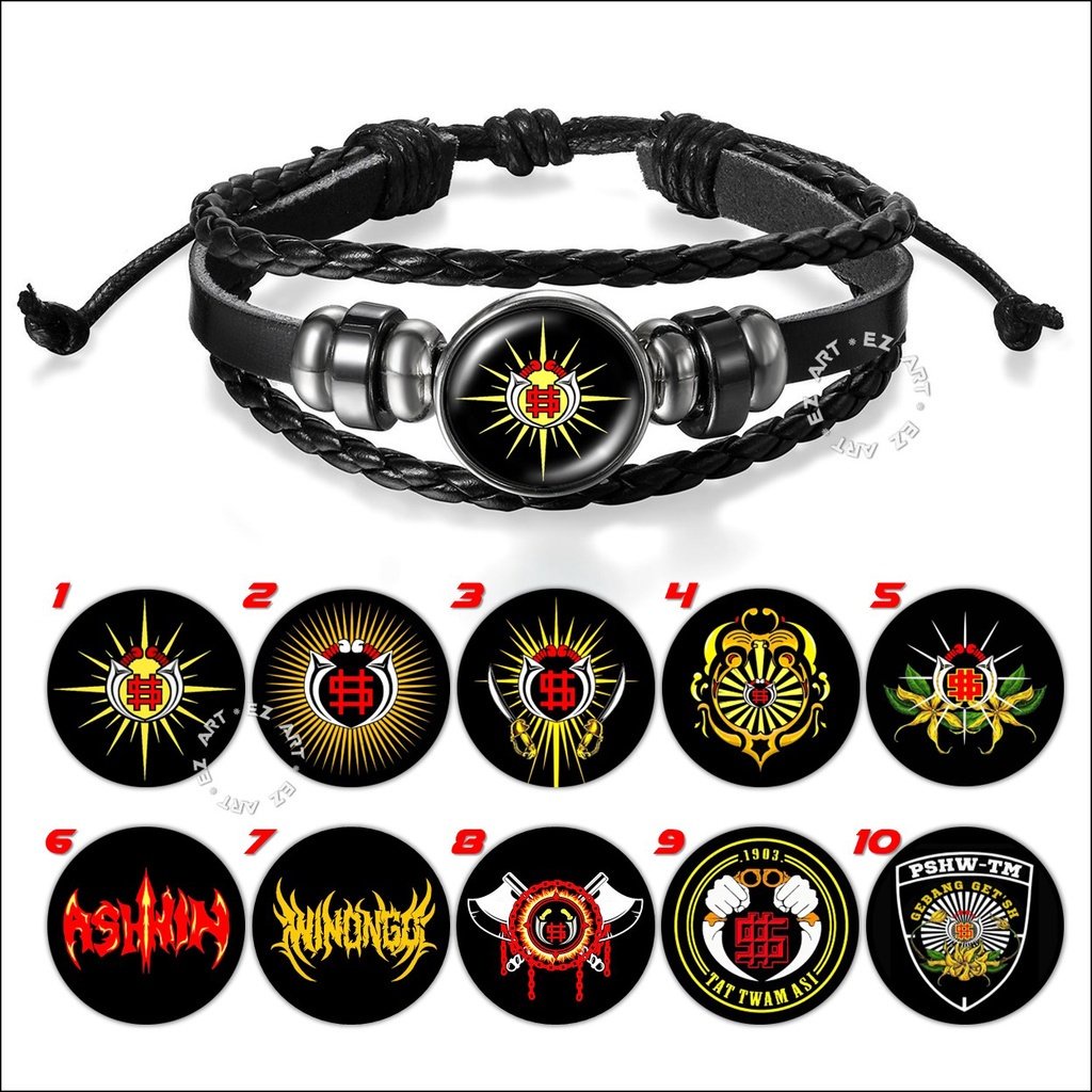 Jual [EZ Art] Gelang Custom Gambar Tema Silat PSHW SH Winongo Tunas ...
