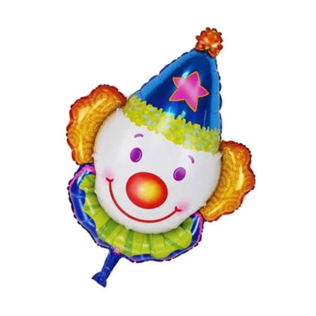 Jual Balon Foil Kepala Badut / Balon clown | Shopee Indonesia
