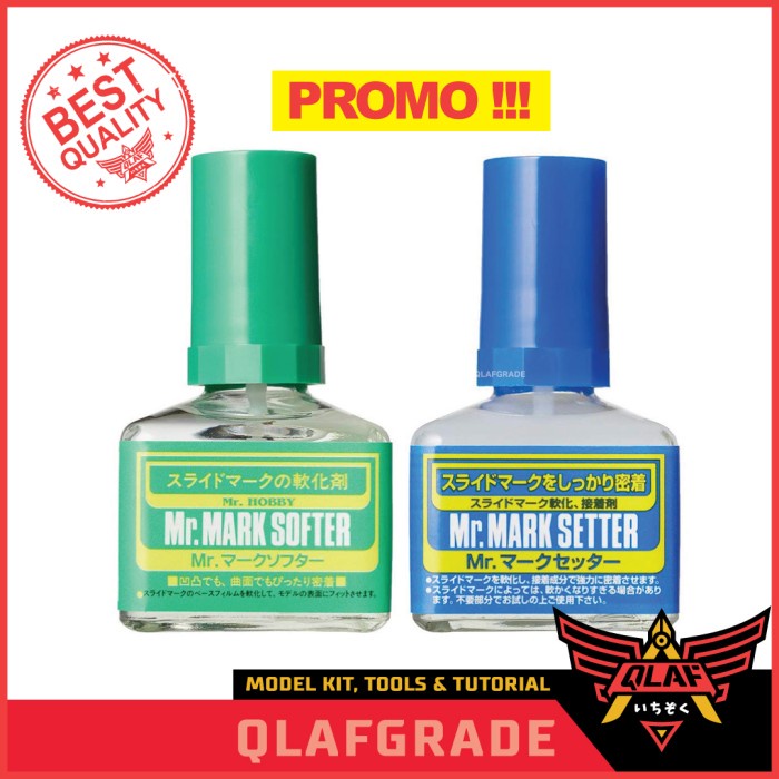 Jual Mark Setter Mark Softer + Mr Hobby + Lem Decal Gundam + Stiker ...