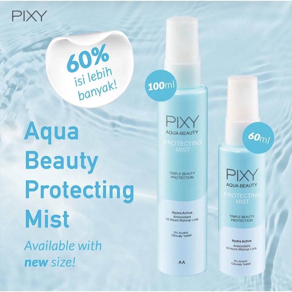 Jual PIXY AQUA BEAUTY PROTECTING MIST | FACE MIST 100 ml | Shopee Indonesia