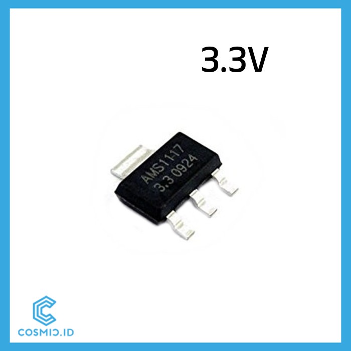 Jual AMS 1117 AMS1117 3.3 Volt 3.3V SMD SOT 223 SOT223 | Shopee Indonesia