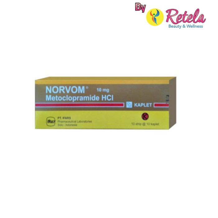 Jual NORVOM 10MG 1 STRIP 10 CAPLET | Shopee Indonesia