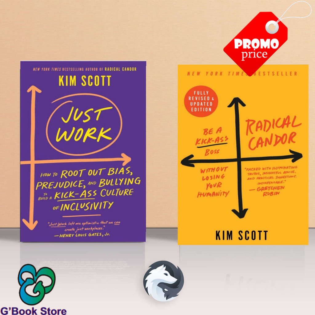 Jual (Eng) Kim Scott Books Collection (Radical Candor, Just Work ...