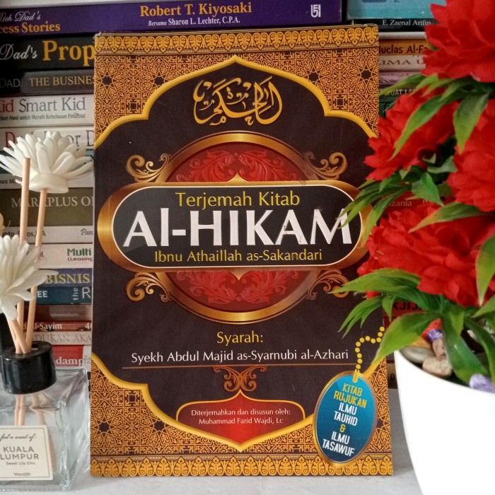 Jual ORIGINAL BUKU TERJEMAH KITAB AL-HIKAM Ibnu Athaillah as-Sakandari ...