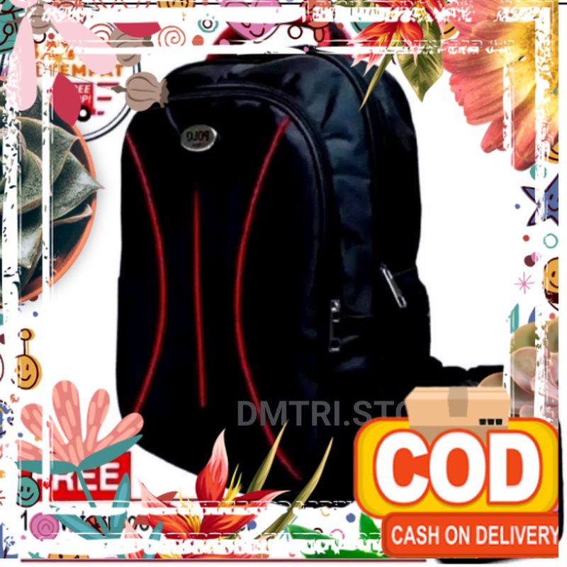 Jual Tas ransel pol0 pria/Tas laptop/tas sekolah/Tebal Tebel Anti air | Shopee Indonesia
