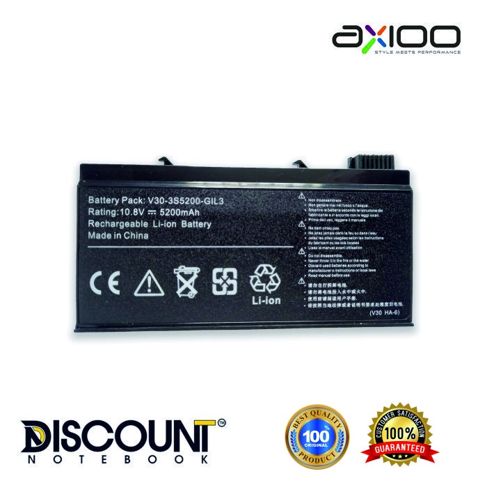 Jual ORIGINAL BATERAI BATRE BATTERY LAPTOP AXIOO MNA, MNV, V30-3S4400 ...