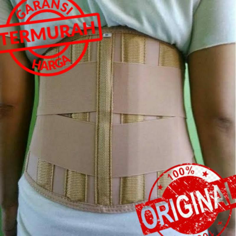 Jual KORSET LUMBAL ANTI NYERI PENYANGGA TULANG BELAKANG/KORSET ORTOPEDI ...