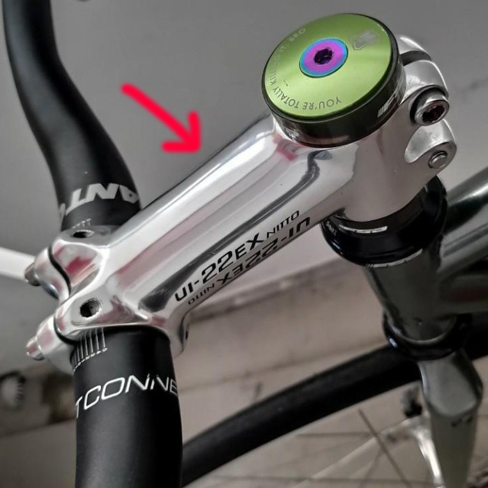 Jual Nitto UI 22 EX Stem Silver | Shopee Indonesia