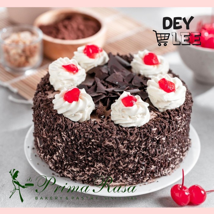 Jual PRIMARASA Black Forest Birthday Cake Kue Ulang Tahun Prima Rasa ...