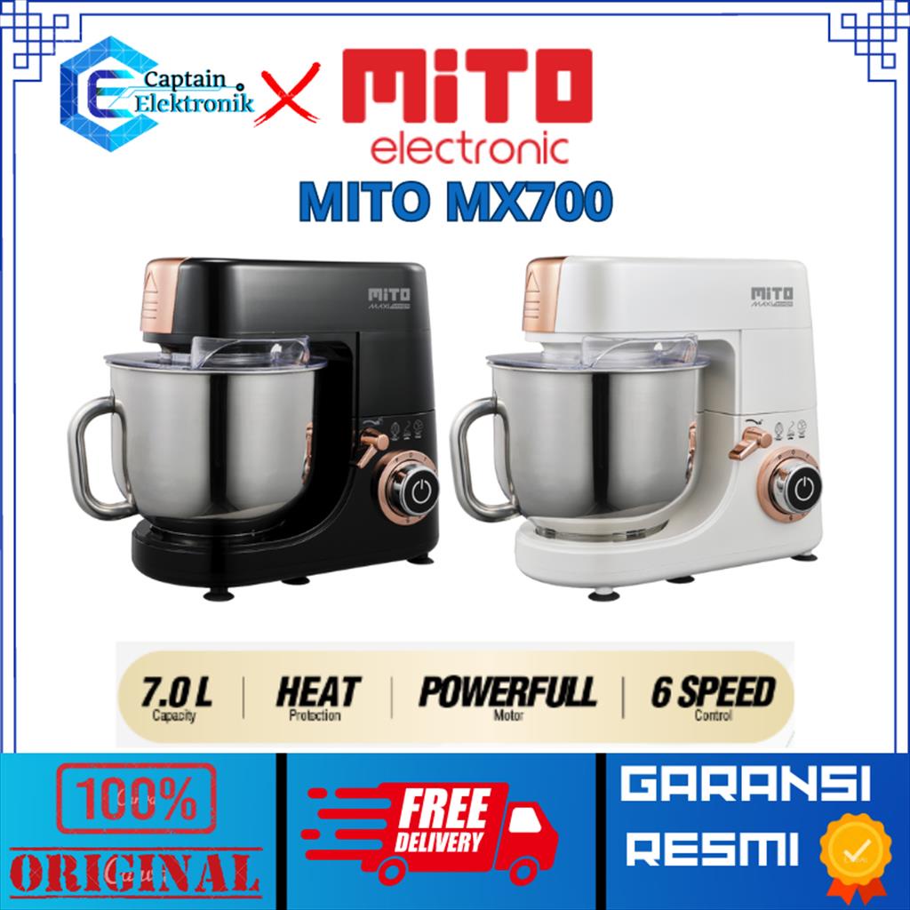 Jual MITO Stand Mixer Adonan Kue 7L Pico Mixer MX700 MX-700 MX 700 ...