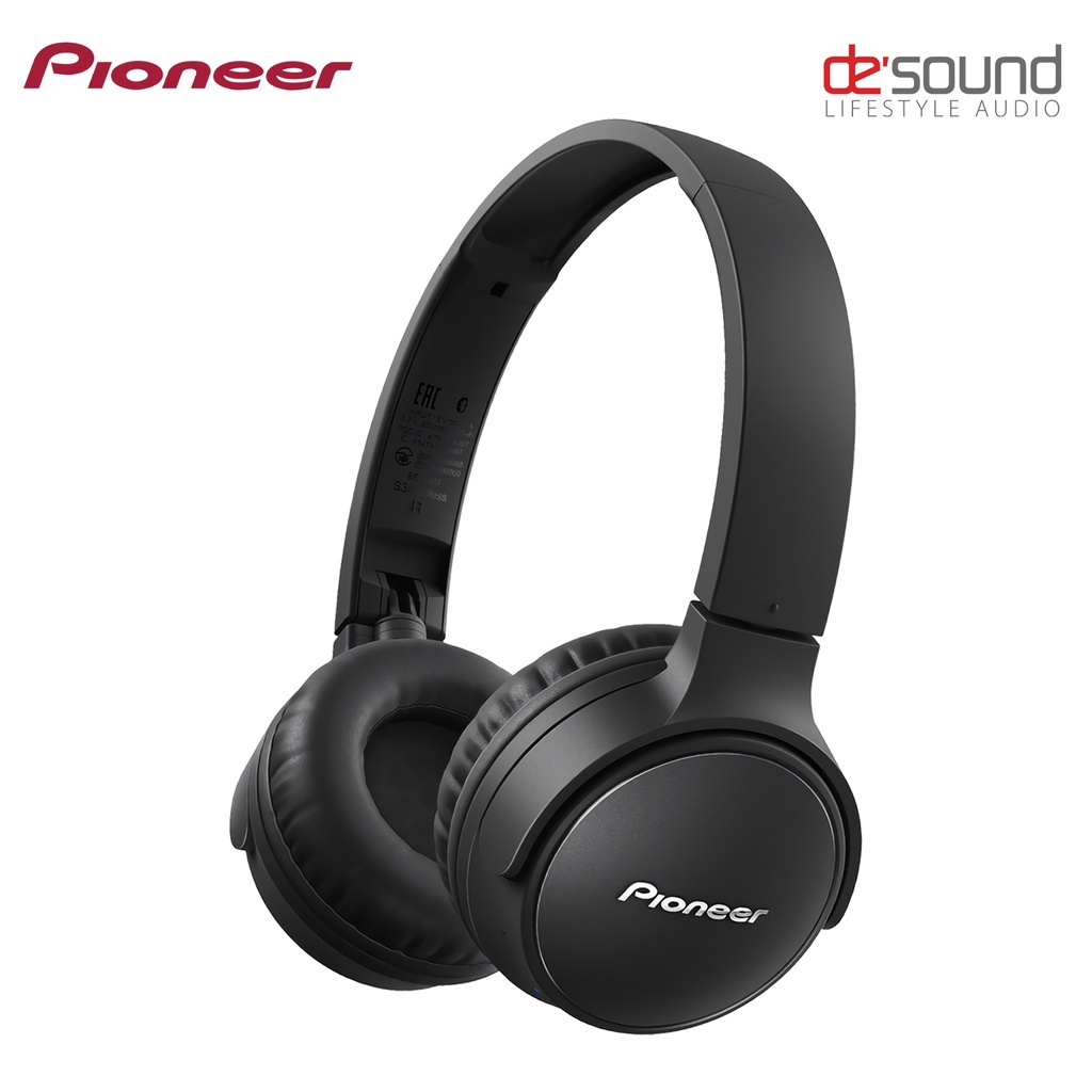 Jual Pioneer Bluetooth Headphone SE-S3BT On-Ear Wireless Headphones ...